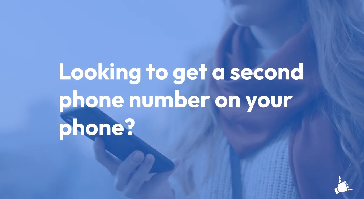 How to get a second phone number on your phone - thumbtel